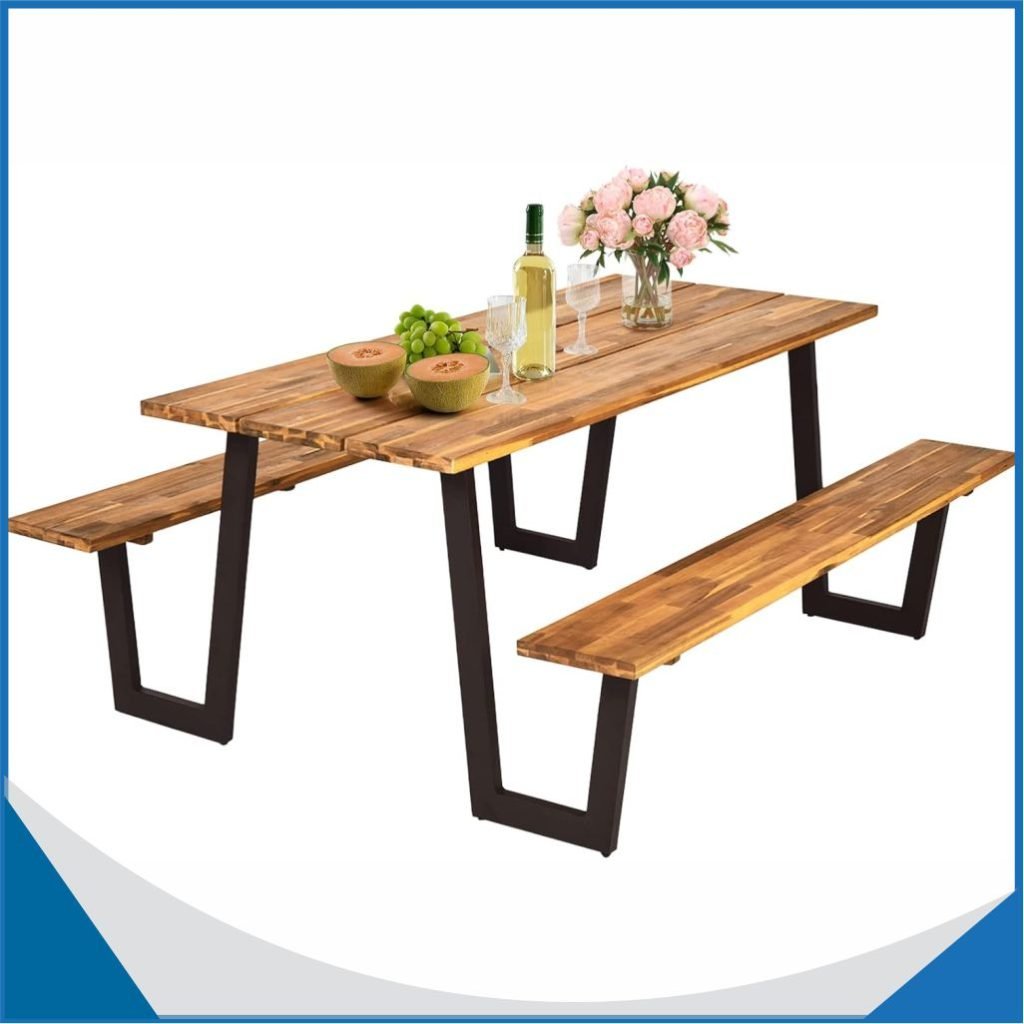 Outdoor Desk Bench | Gukss Industries